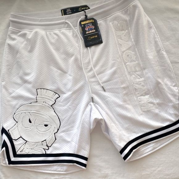 DE.KRYPTIC | Shorts | Menstune Squad Marvin Martian Shorts With Sequins | Poshmark